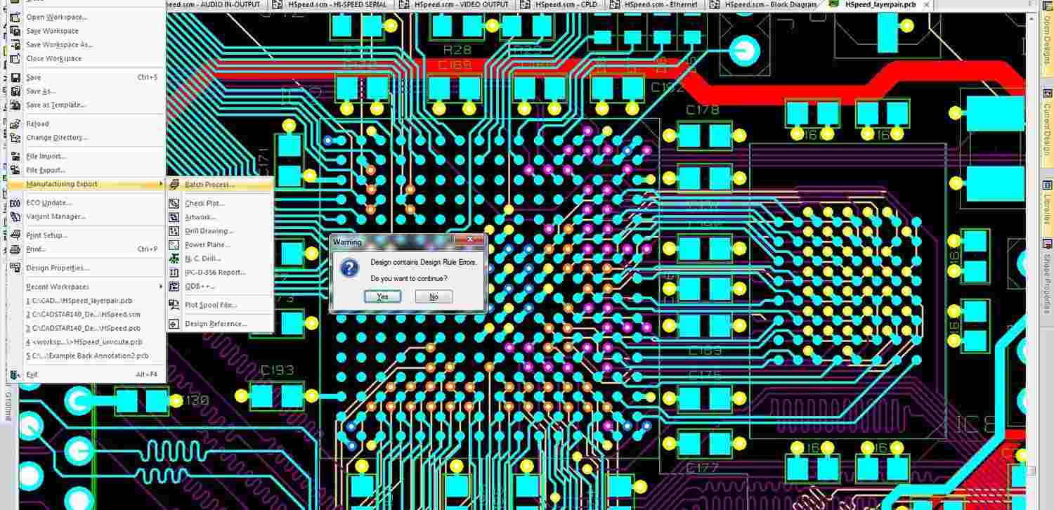 CADSTAR – Cade Simu